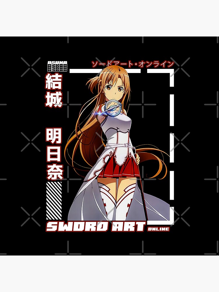 "Asuna Yuuki - word Art Online" Poster for Sale by ice-man7 | Redbubble