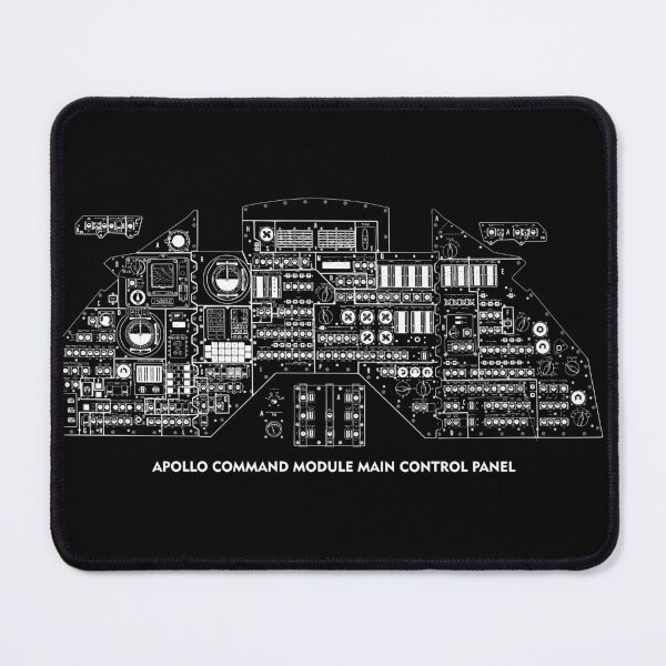 "Apollo Command Module Panel" Mouse Pad for Sale by angelisart | Redbubble