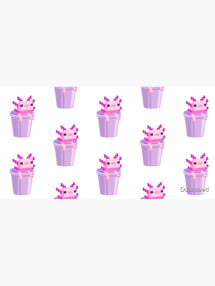 Alfombrilla de ratón «Minecraft Axolotl en Bin, Minecraft Axolotl en el ...