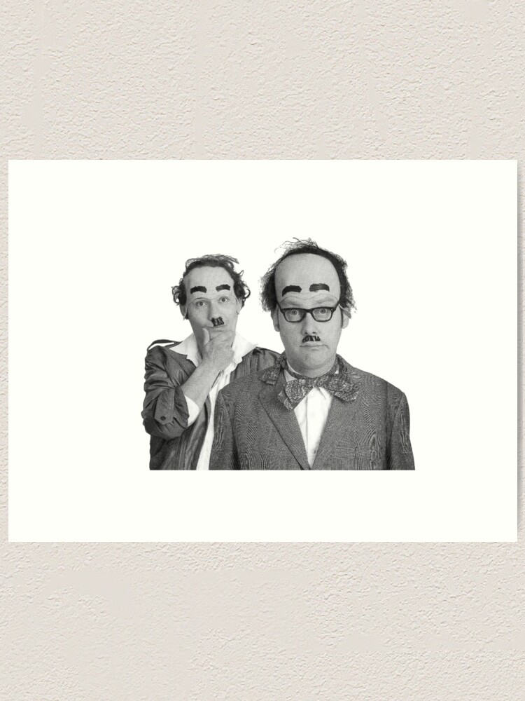 "Donald & Davy Stott B&W" Art Print for Sale by loganferret | Redbubble