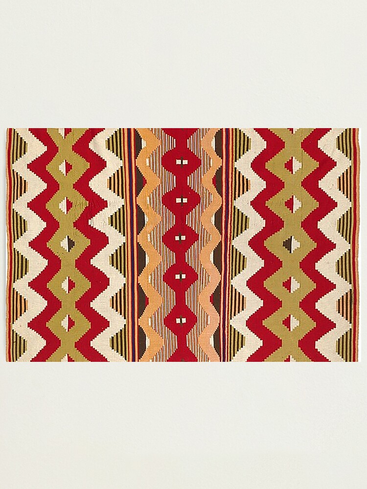 Lámina fotográfica «manta navajo, arte del sudoeste, arte nativo ...