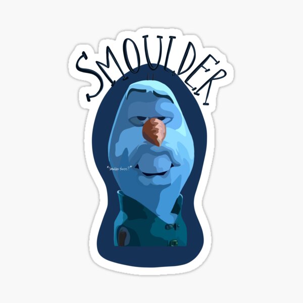 "The Smoulder" Sticker for Sale by Tyler Treat | Redbubble