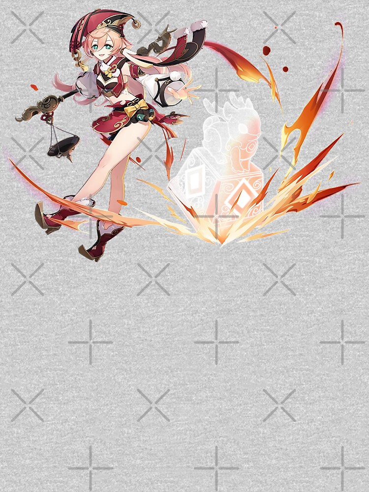 "Genshin Impact - Yanfei Official Character Wish - Gacha Splash Art" T ...