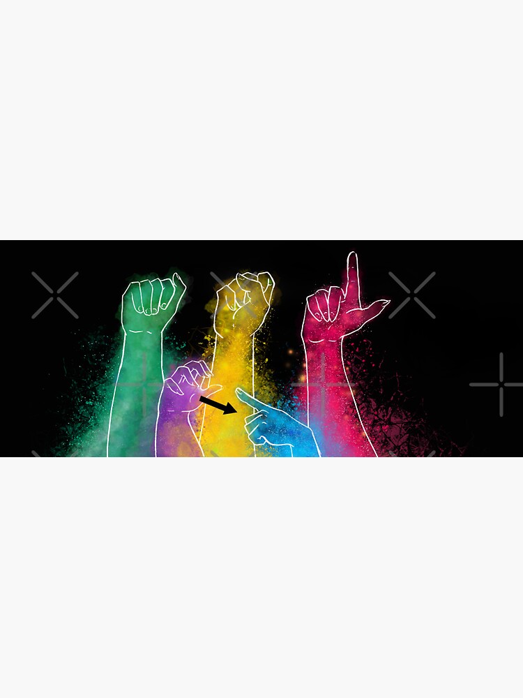 "ASL Champ" Sticker by Zaggums | Redbubble