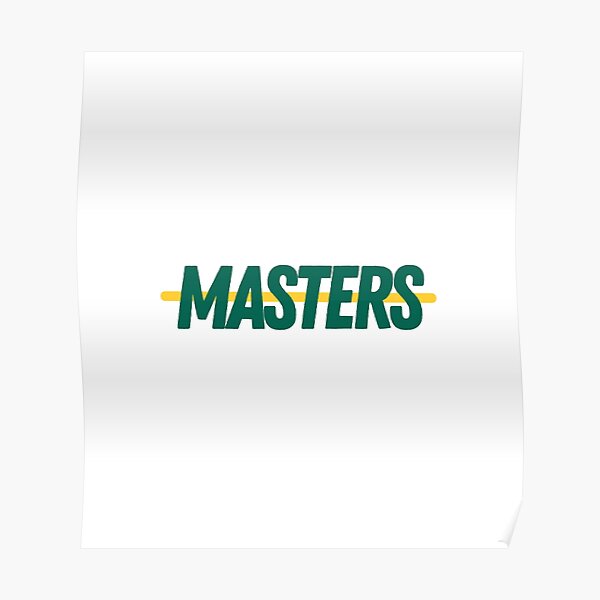 "The MASTERS Augusta National ICON" Poster for Sale by NattysOnly ...