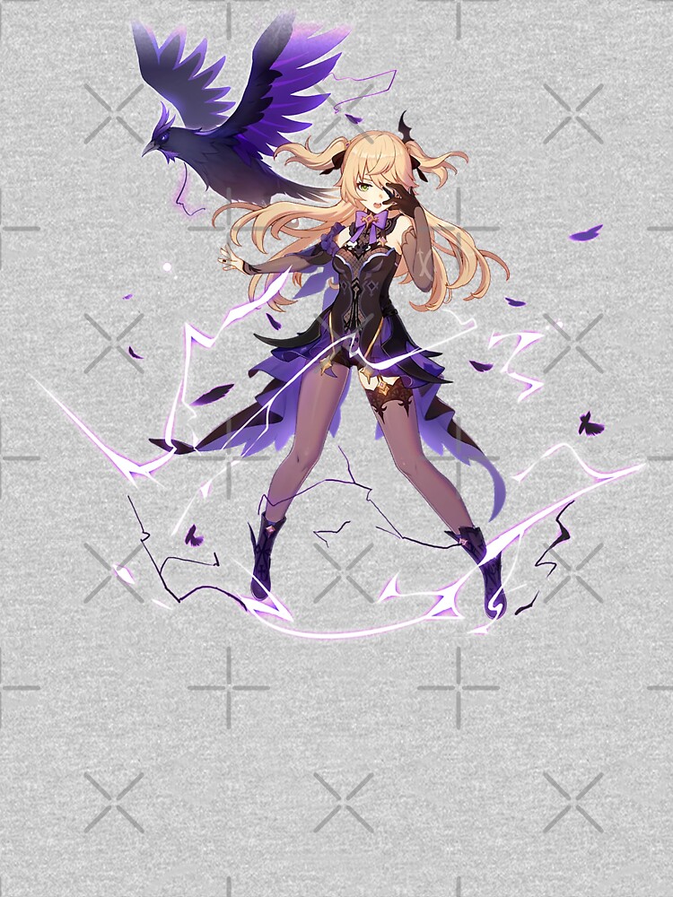 "Genshin Impact - Fischl Official Character Wish - Gacha Splash Art" T ...