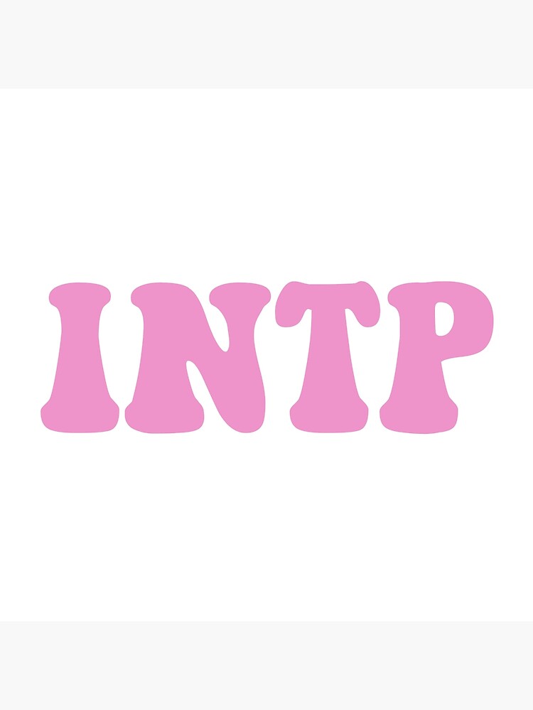 "INTP" Poster for Sale by haleyseagroatt | Redbubble