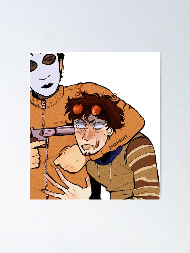 "yo ded" Poster by hahadit | Redbubble