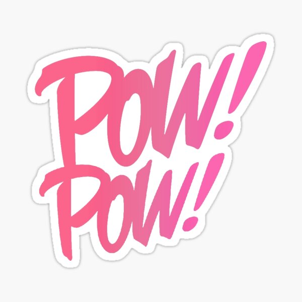 "Jinx Pow Pow " Sticker by YumiGaming | Redbubble