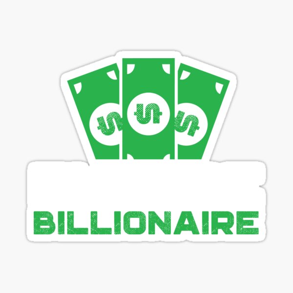"Future Millionaire" Sticker by movesdesigns | Redbubble