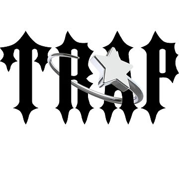 "TRAPSTAR Silver Pop Smoke Crip Star Iced Out Design - Dark London ...