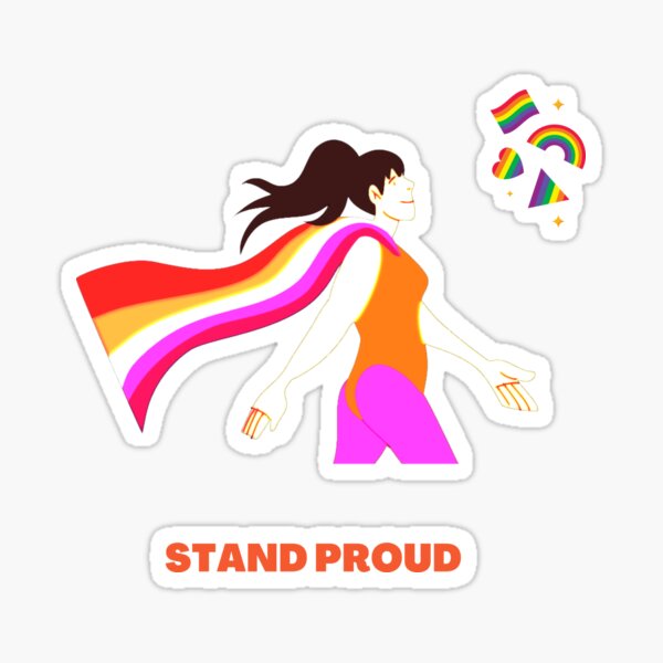 "Be Proud of You" Sticker for Sale by YourALegend | Redbubble