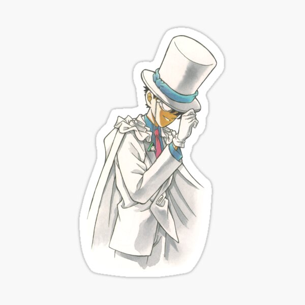 "Magic Kaito Edit - Kaito Kid!!" Sticker by Chimera-Kraken | Redbubble