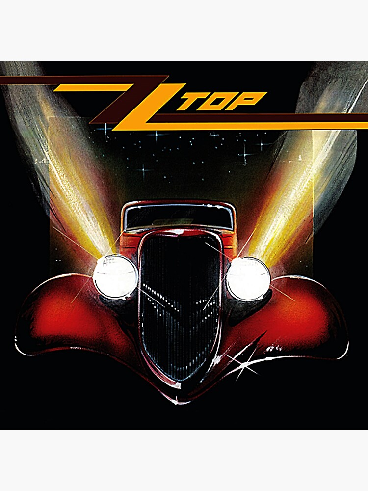 "ZZ TOP Poster Car " Sticker by Sensible452 | Redbubble