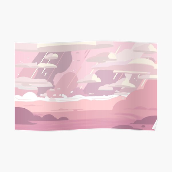 "Rose Quartz' Temple Room" Poster by NonbinarySarah | Redbubble