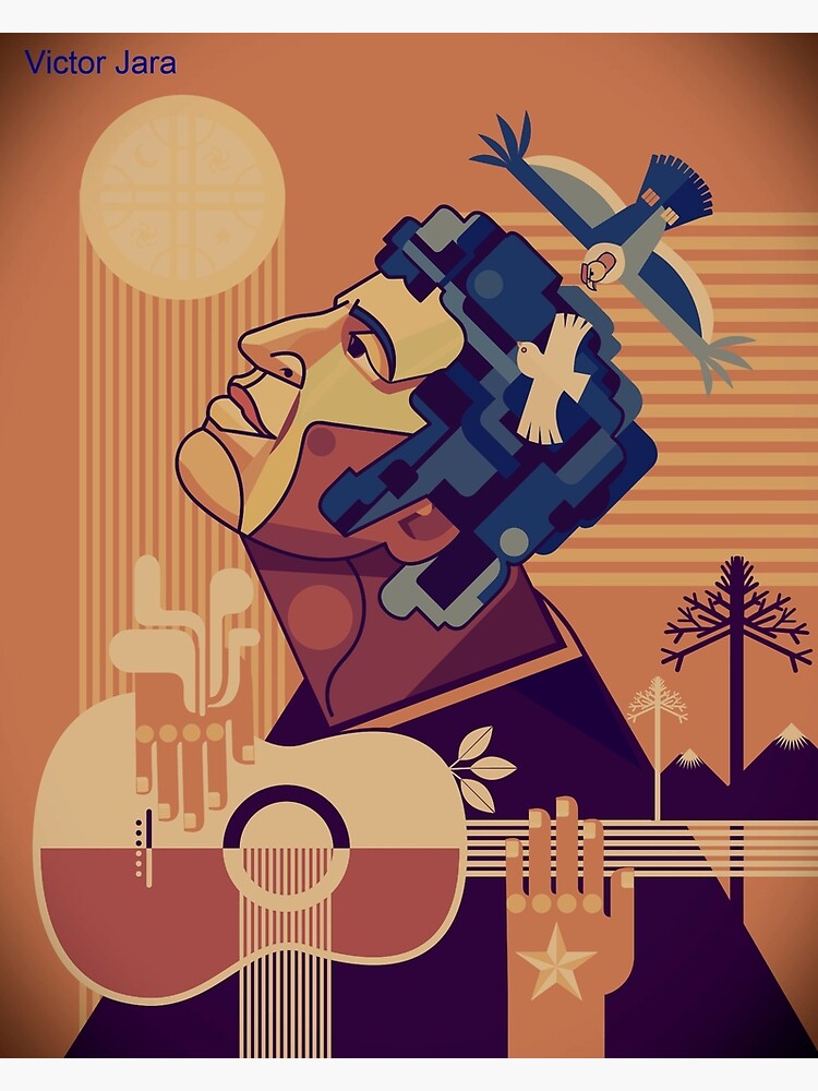 Póster «obra de victor jara» de cheechlaroo13 | Redbubble