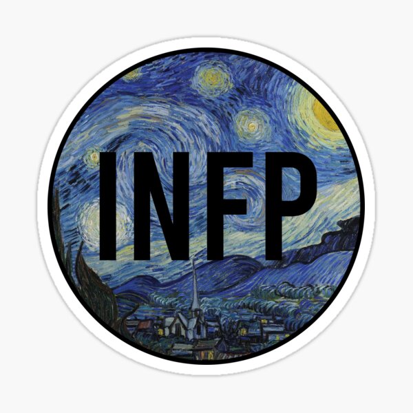 "infp|infp quotes" Sticker for Sale by dreamerpandaa | Redbubble