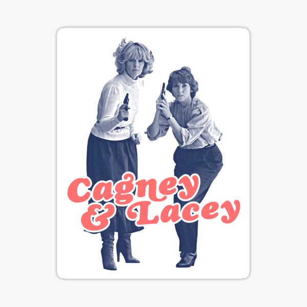 "Cagney & Lacey Retro 80s FanArt Classic " Sticker by SteinmanJoyce ...