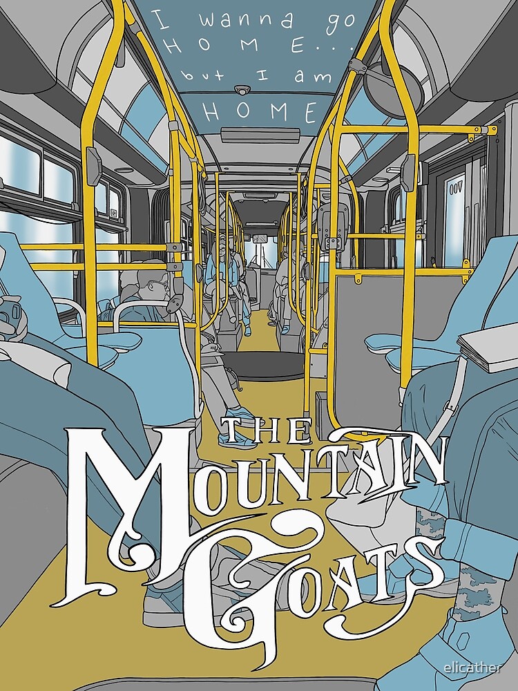 The Mountain Goats Bus Poster Premium Matte Vertical Poster sold by ...
