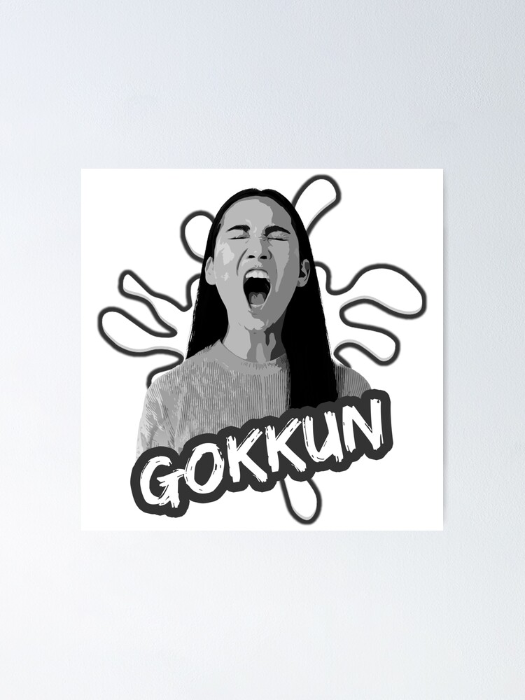 "Gokkun" Poster for Sale by TYLER PRATTIS | Redbubble
