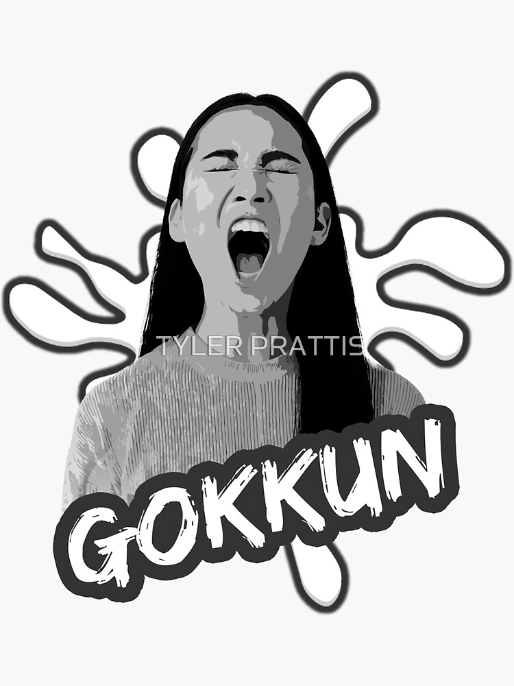 "Gokkun" Sticker for Sale by tylerprattis | Redbubble