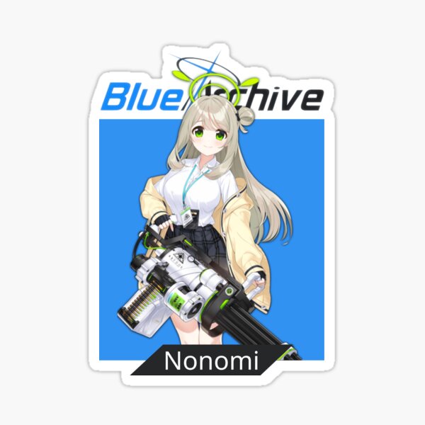 "Blue Archive Nonomi" Sticker for Sale by LostTime17 | Redbubble