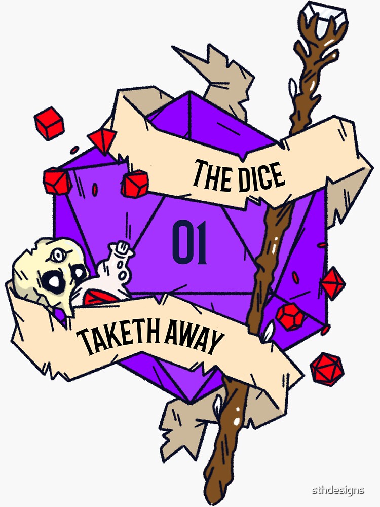 "dnd rpg designs" Sticker by sthdesigns | Redbubble