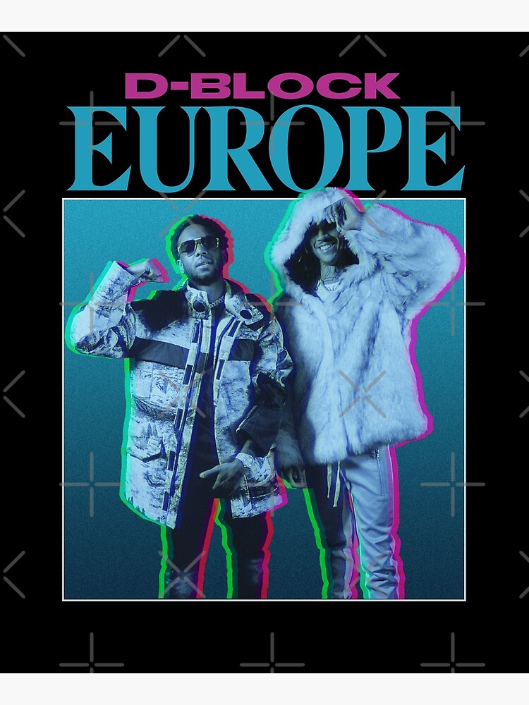 "Aesthetic D Block Europe Design" Poster for Sale by beefedupgan ...