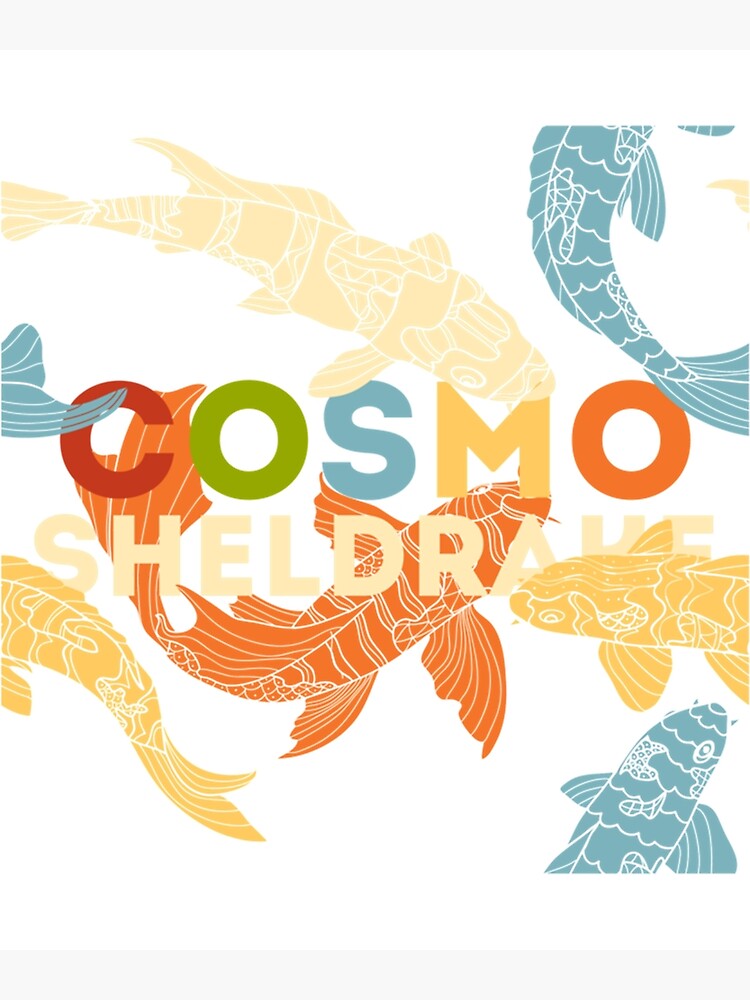 "Cosmo Sheldrake with Koi Fish " Poster for Sale by LifeWondering ...