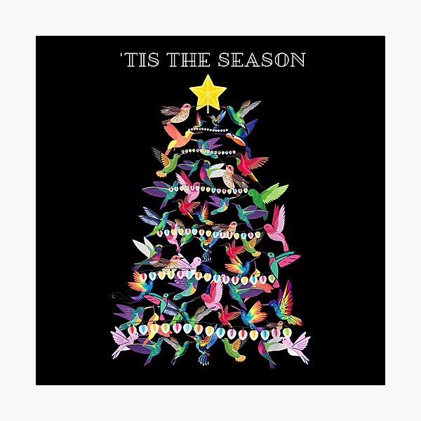 Lámina fotográfica «Es la temporada festivos del árbol de Navidad del ...