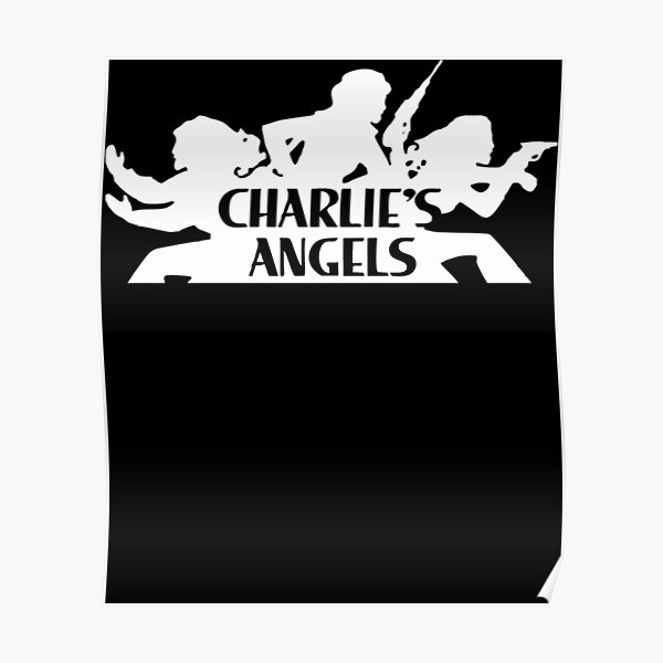 Póster «MÁS VENDIDO Mercancía esencial del logotipo de Charlie Angels ...