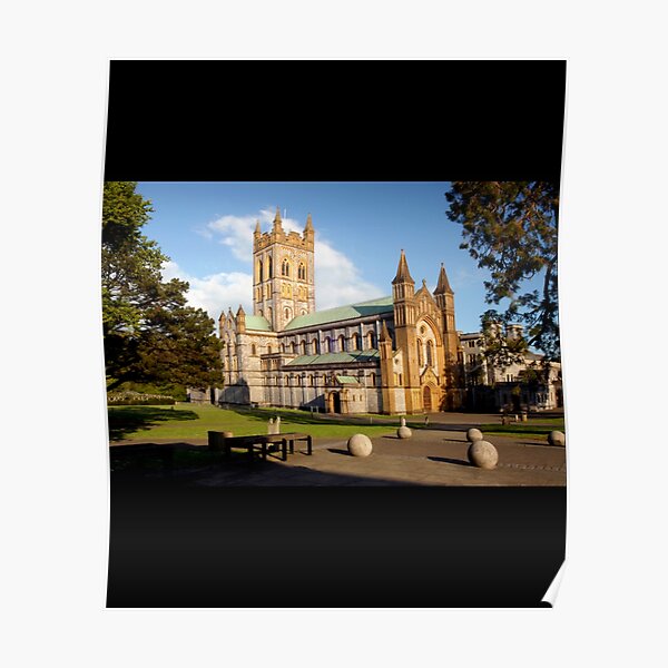 "Buckfast Abbey, Devon. " Poster for Sale by ArtyBurgerss | Redbubble