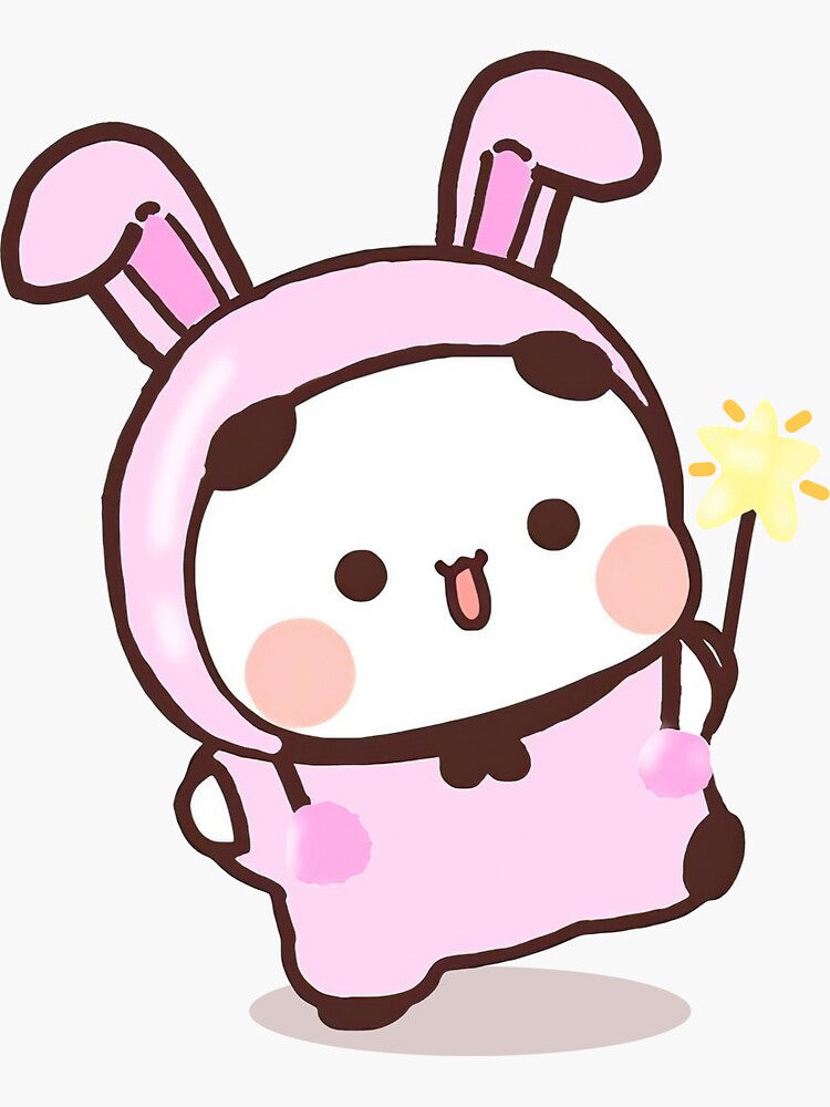"Magic Panda Bubu Dudu" Sticker for Sale by Horowit67 | Redbubble
