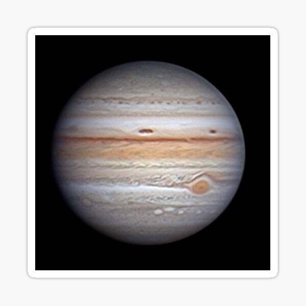 "Planet Jupiter" Sticker for Sale by DialDP | Redbubble