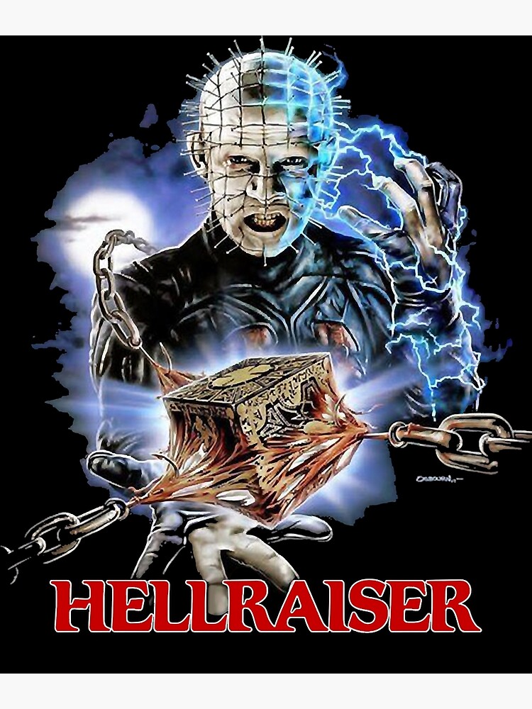 "Hellraiser - "Pinhead 1" 【﻿Horror】 Design （1987） Essential" Poster by ...