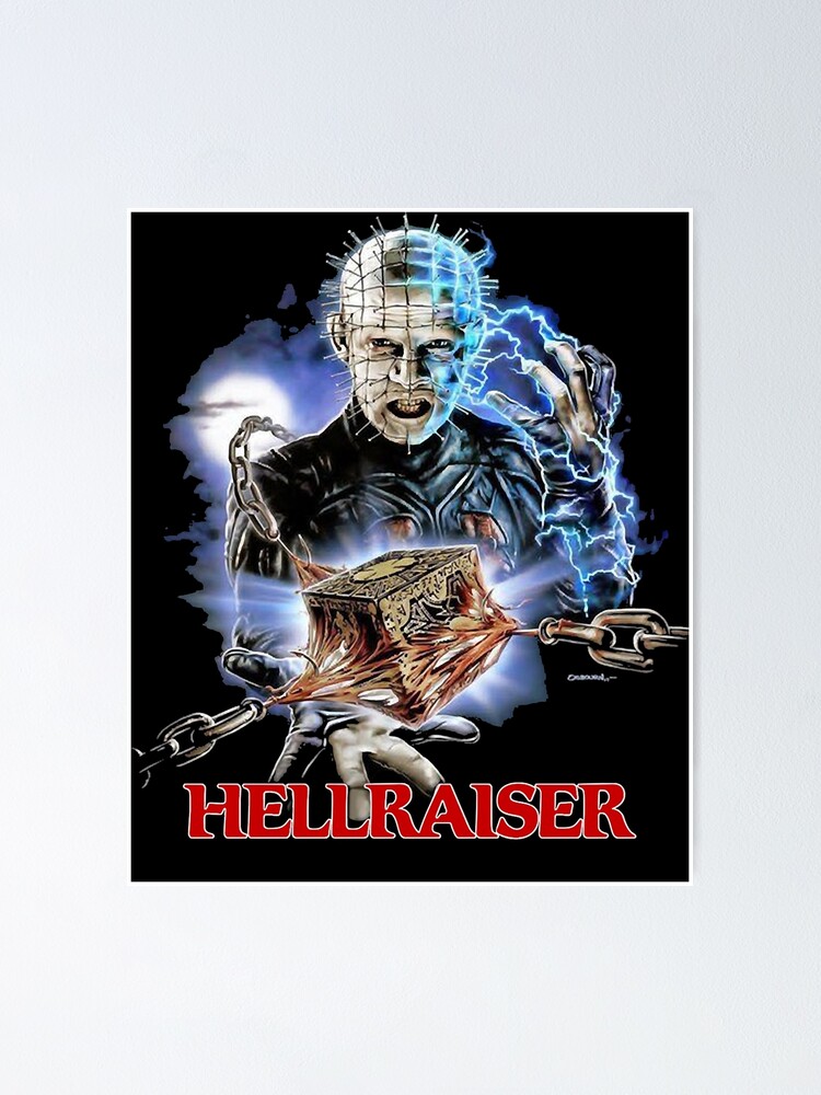 "Hellraiser - "Pinhead 1" 【﻿Horror】 Design （1987） Essential" Poster by ...