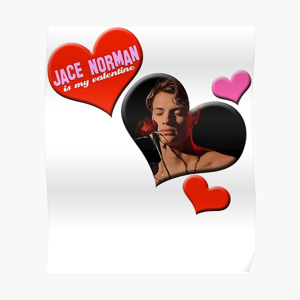 "Funny Gift Jace Norman Is My Valentine Retro Wave" Poster for Sale by ...