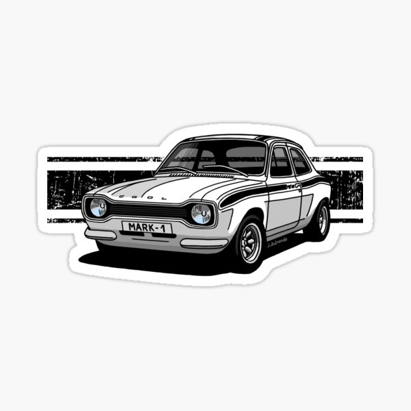 "The iconic Mexico MK1 with black stripes" Sticker by goseatonio ...