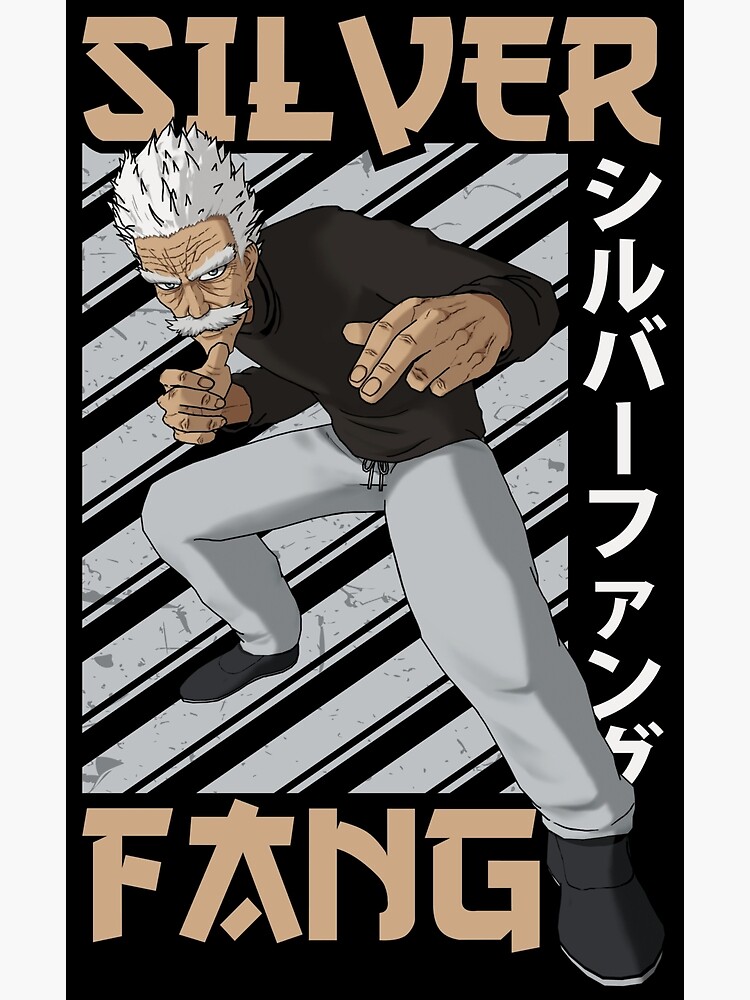 "SILVER FANG" Poster for Sale by WilliamCarne | Redbubble