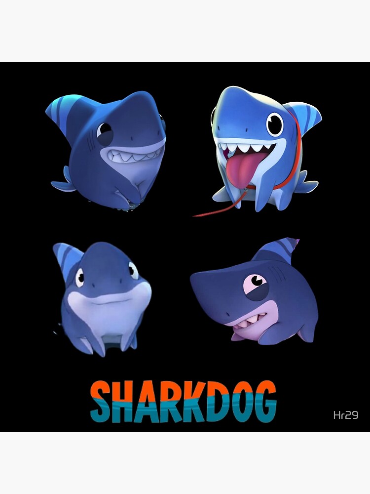 "Sharkdog Netflix animation" Poster for Sale by Hr29 | Redbubble