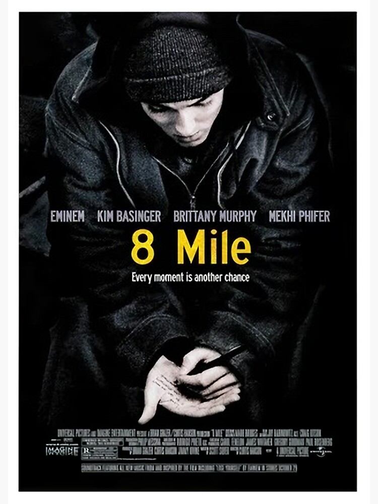 "8 Mile Movie Poster" Sticker for Sale by katedaves | Redbubble