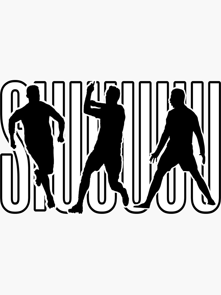 "Siuuu Cristiano ronaldo suiii goal " Sticker for Sale by sizamix ...