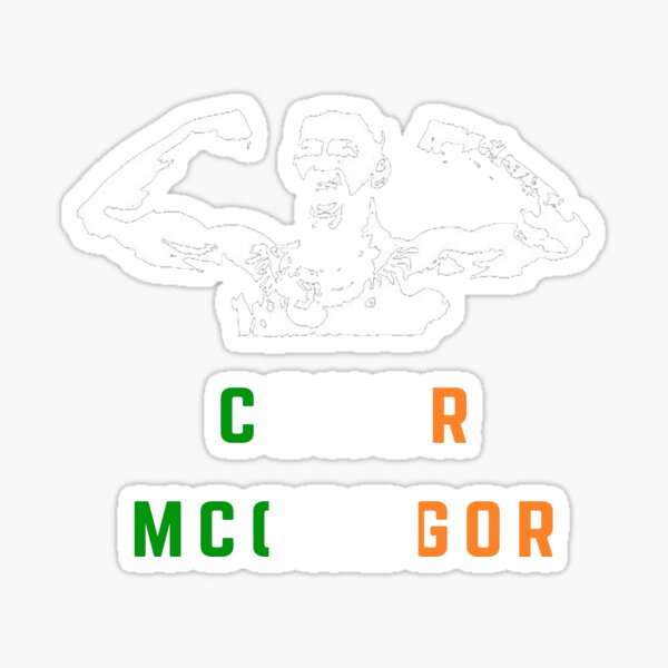 "Conor McGregor - The Notorious" Sticker by MuayTastic | Redbubble