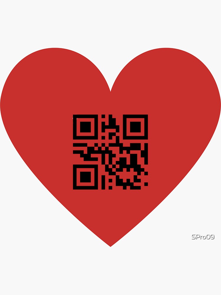 "QR Code - Jesus loves you" Sticker for Sale by SPro09 | Redbubble