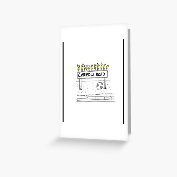 "Carrow Road - Canary Cartoon (inspired by Norwich City FC) Graphic ...