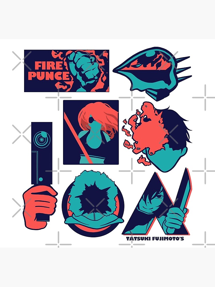 "Chainsaw Man, Sticker Pack " Poster by zeromanga | Redbubble