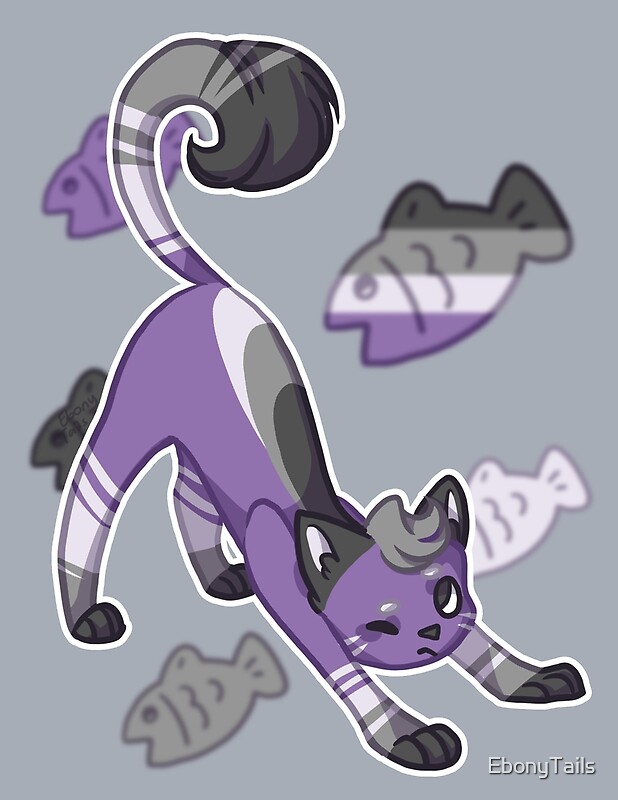 "Ace Cat" by EbonyTails | Redbubble