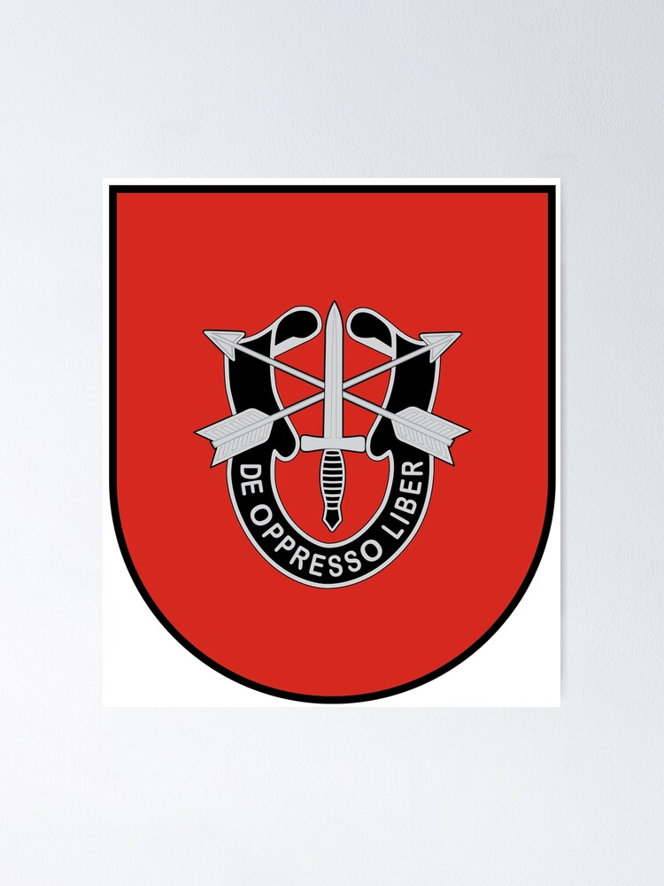 "7th Special Forces" Poster by jcmeyer | Redbubble