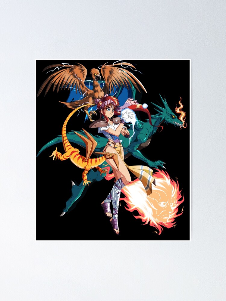 "Alisia Dragoon Ver. 2" Poster by DANMAKUMAN | Redbubble