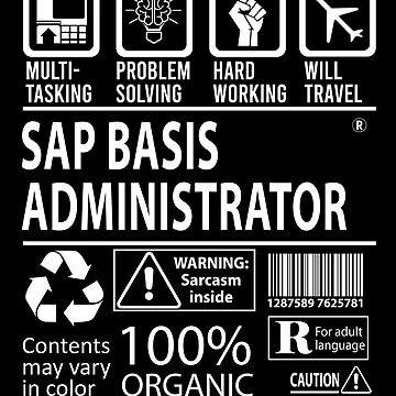 Kaffeebecher for Sale mit "Sap Basis Administrator T-Shirt ...
